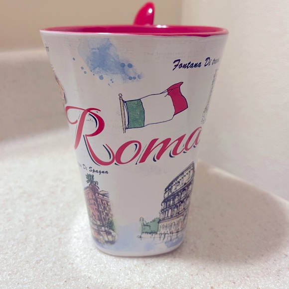 Dining | Roma Souvenir Mug With Italian Flag Landmarks | Poshmark